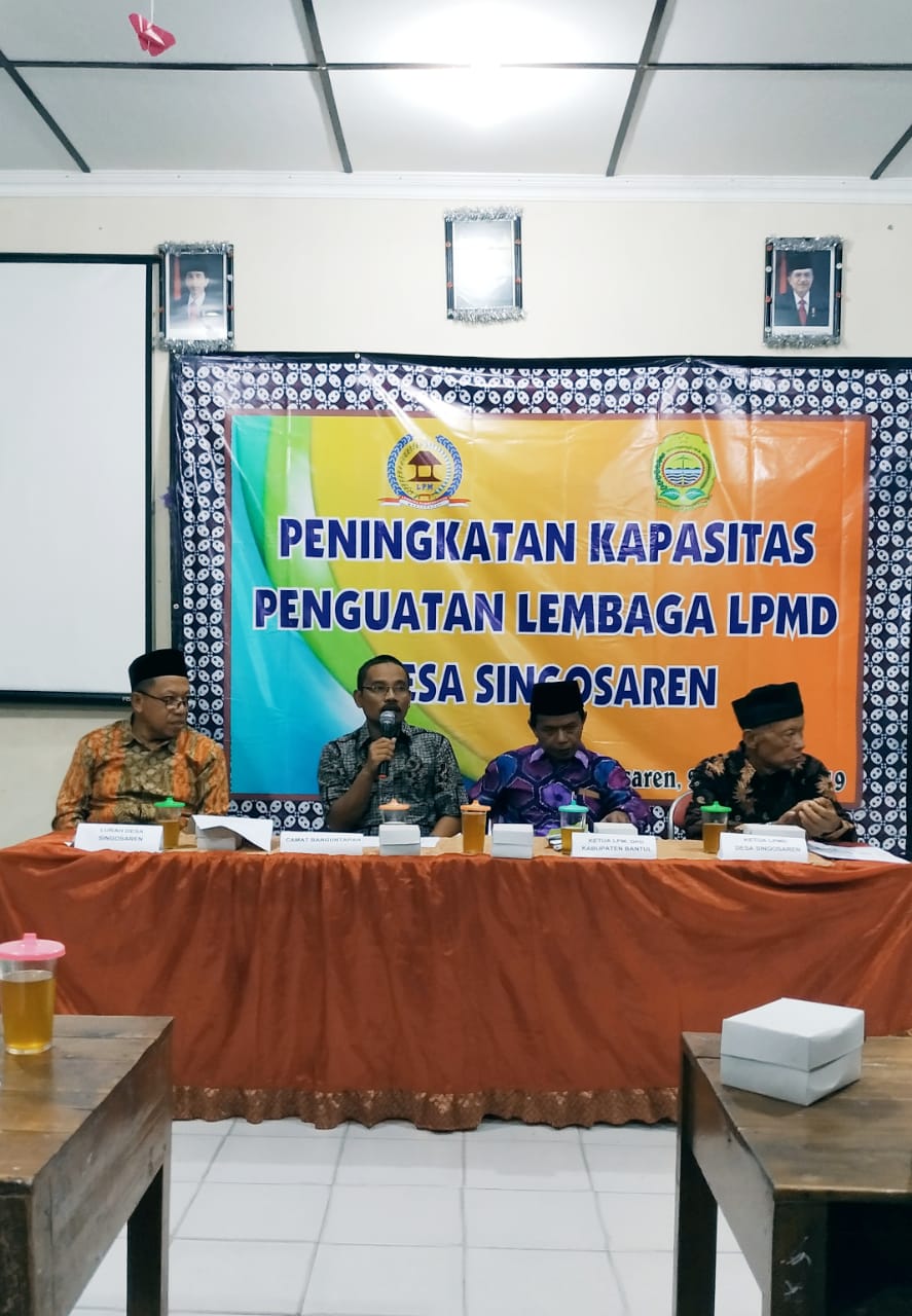 Peningkatan Kapasitas Penguatan Lembaga Pemberdayaan Masyarakat Desa ...